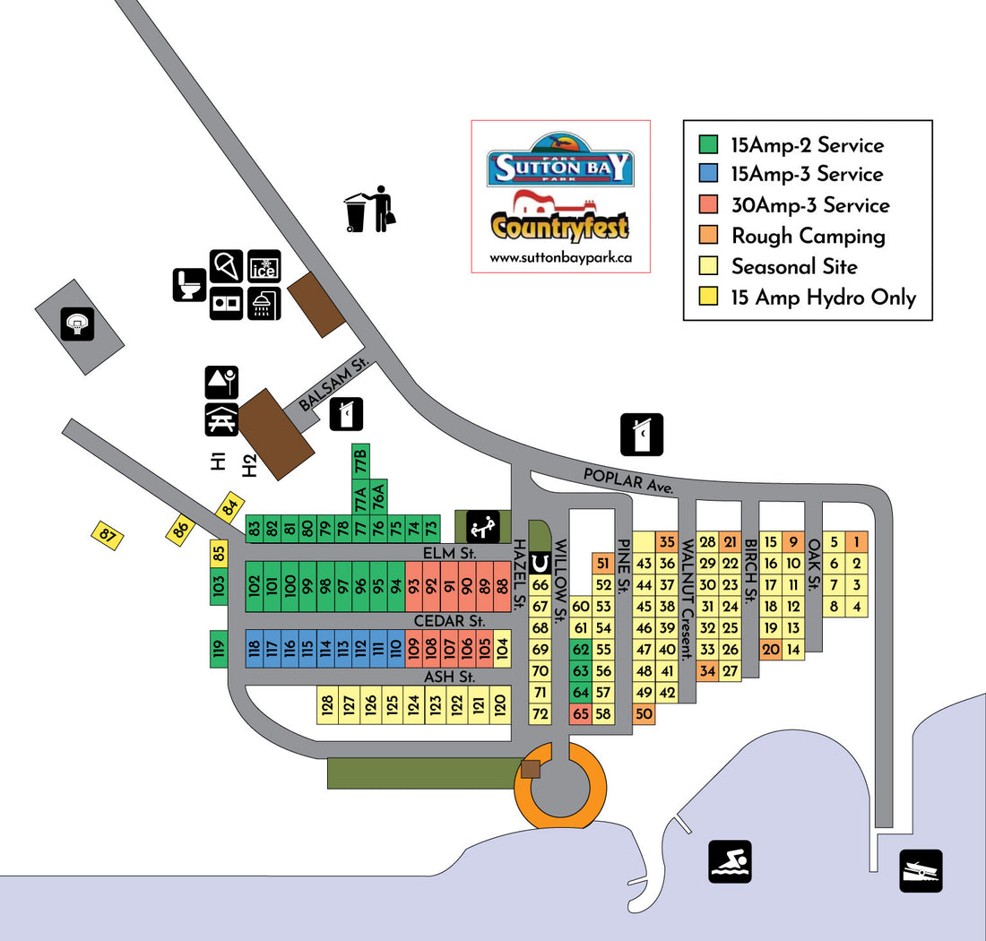Camping – Sutton Bay Park